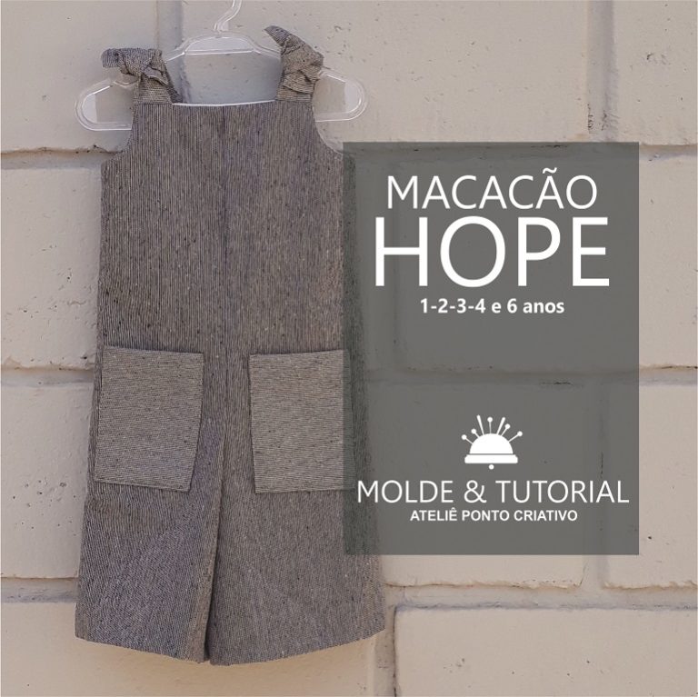 Macacão Infantil Molde E Tutorial